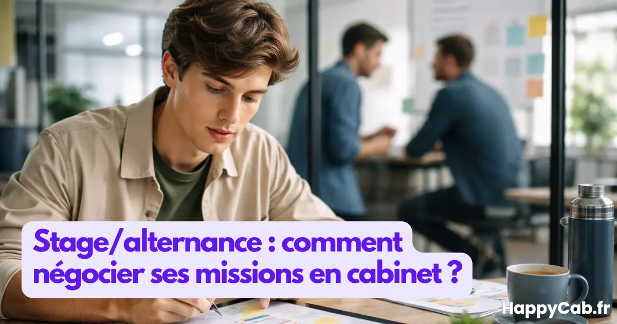 Happy Média - Stage/alternance : comment négocier ses missions en cabinet